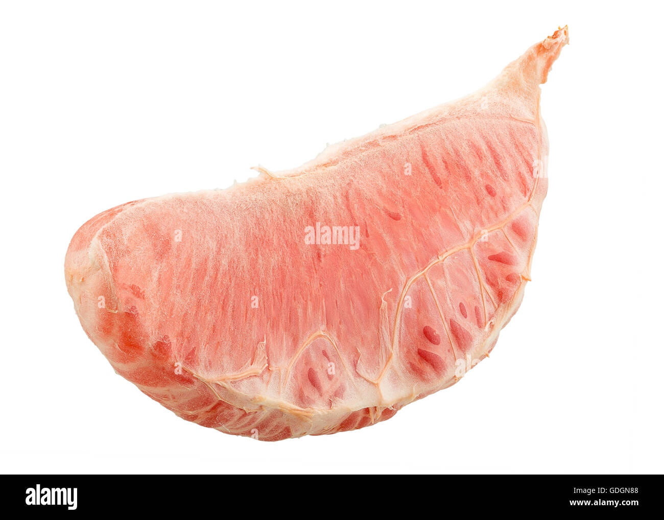 Perfect Fresh Grapefruit Isolated on White Background in Full Depth of ...