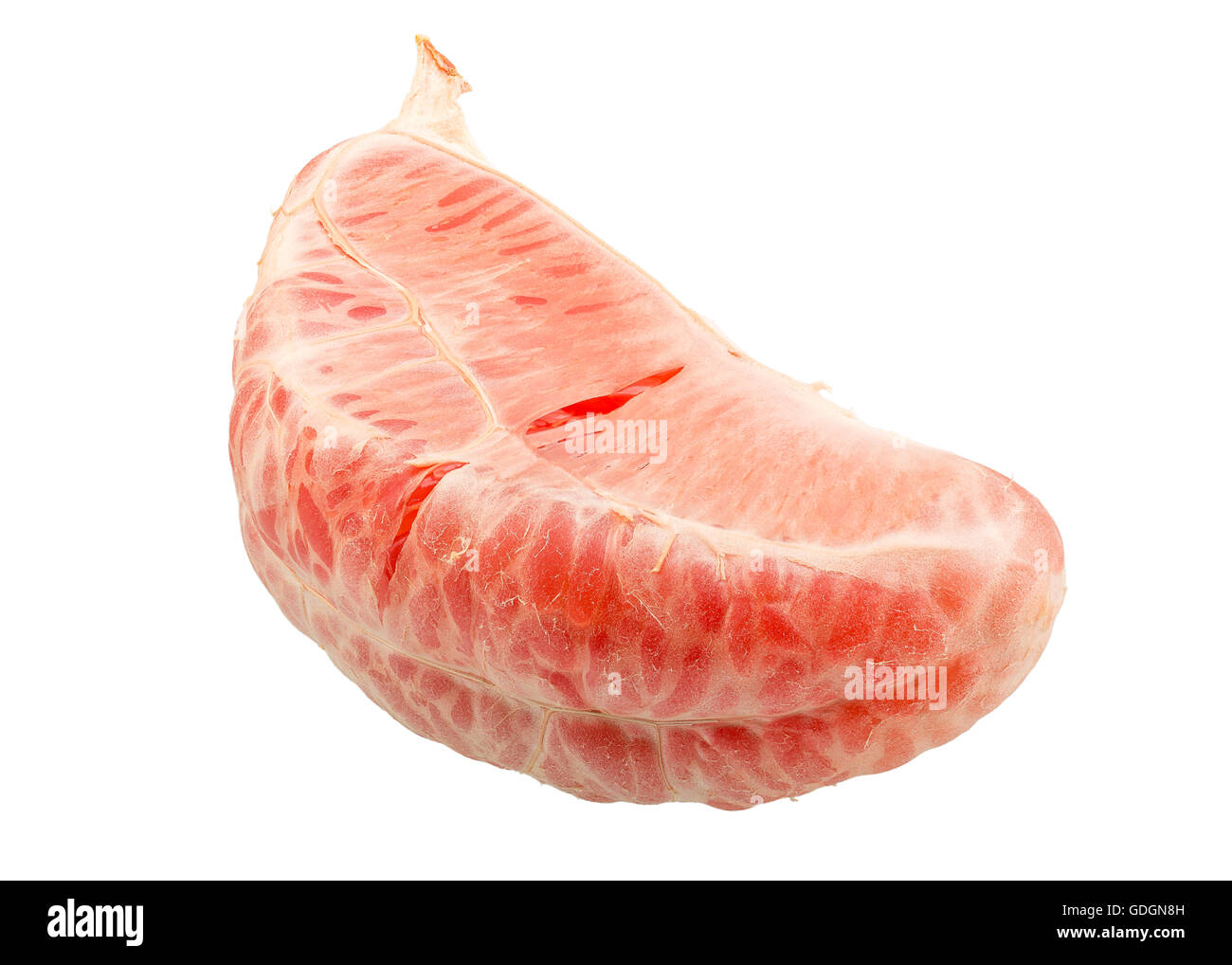 Perfect Fresh Grapefruit Isolated on White Background in Full Depth of ...