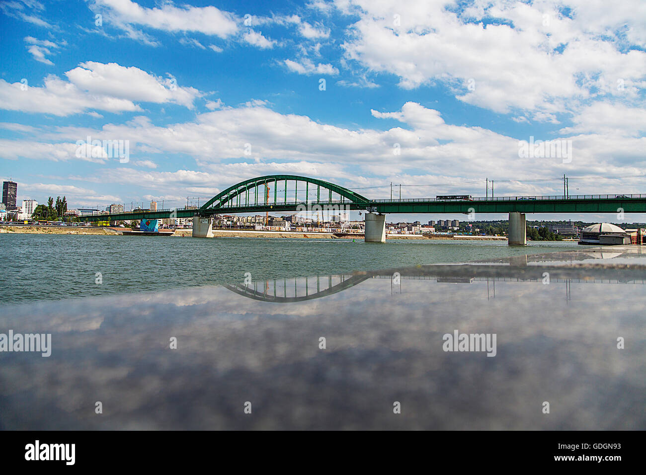 Belgrade serbia train bridge hi-res stock photography and images - Alamy