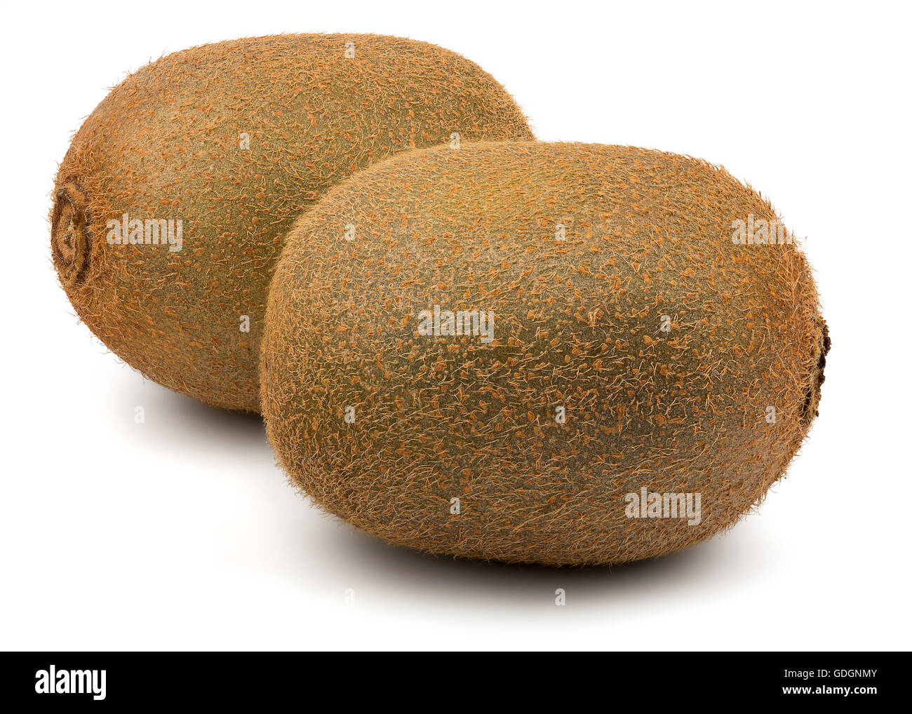 Perfect Fresh Green Kiwi Fruit Isolated on White Background in Full ...