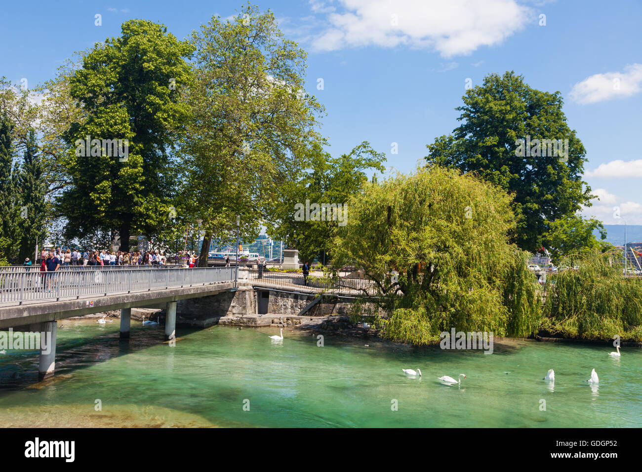 Downtown lake geneva hi-res stock photography and images - Alamy