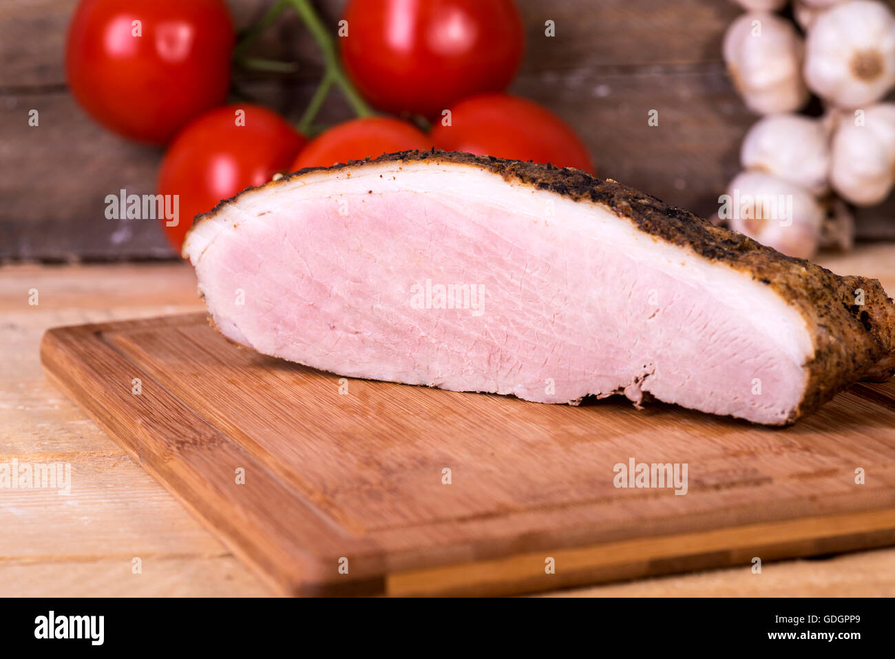 baked ham spices Stock Photo - Alamy