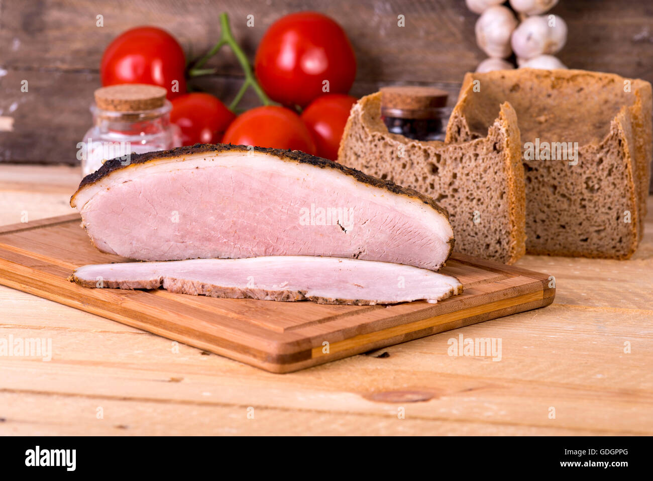 baked ham spices Stock Photo - Alamy