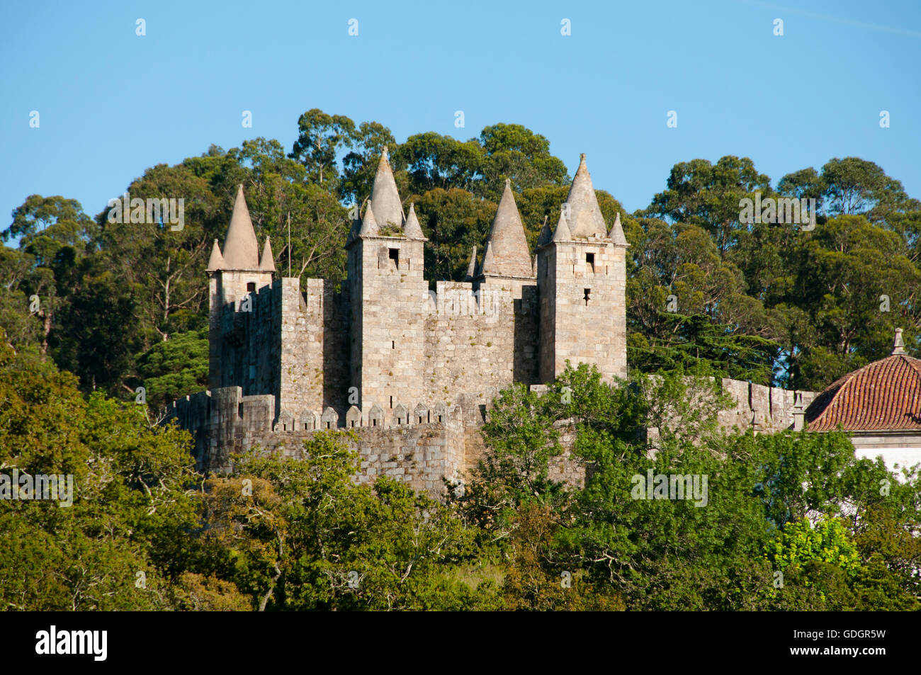 Castle of Santa Maria da Feira - Portugal Stock Photo - Alamy
