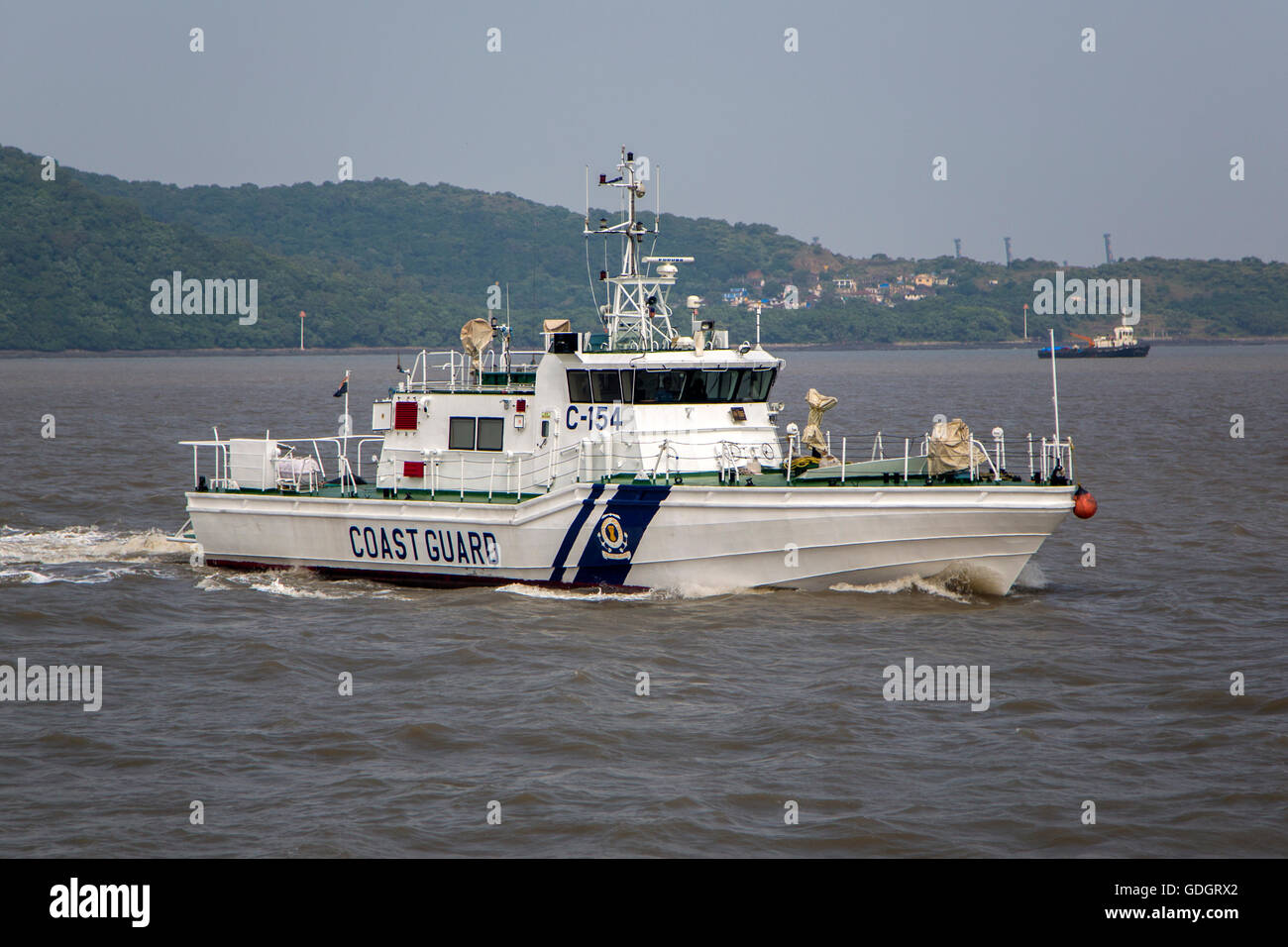 Coast guard in Mumbai, India Stock Photo - Alamy