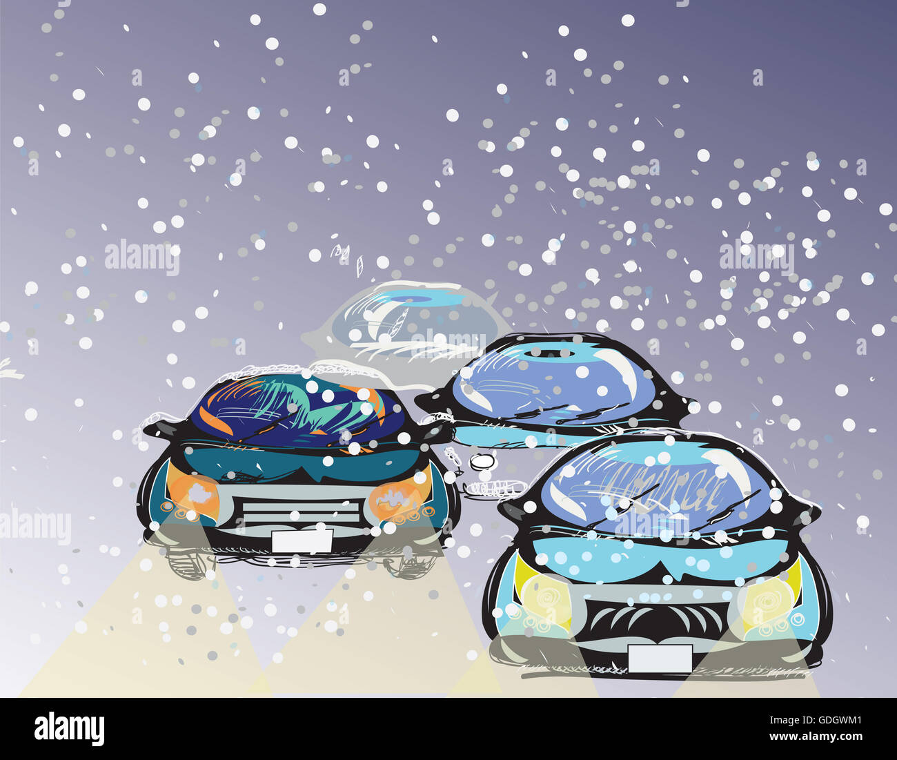 Snowstorm Clipart