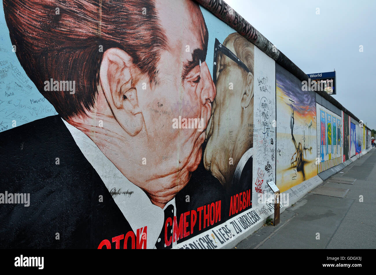 The Berlin Wall East Side Gallery, Berlin, Germany Stock Photo - Alamy