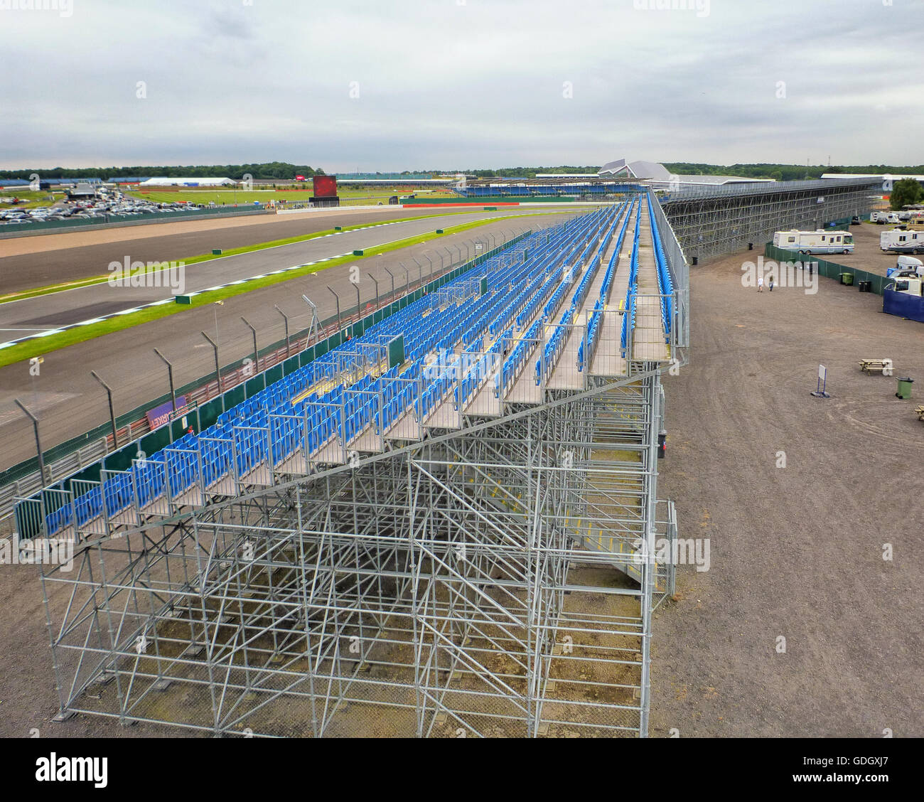 Grandstand scaffolding hi-res stock photography and images - Alamy