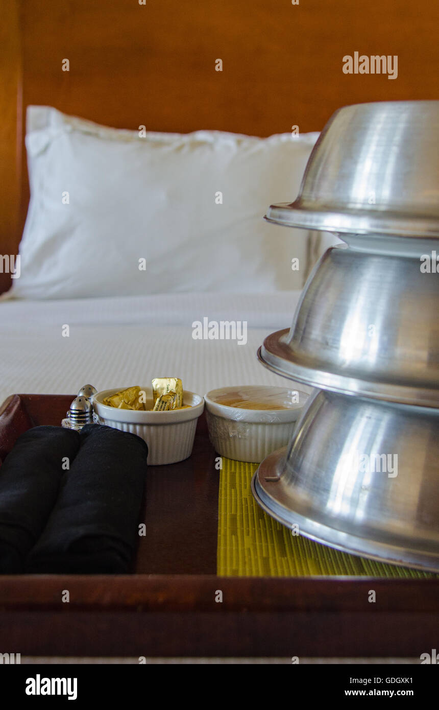 Room Service Tray High Resolution Stock Photography and Images - Alamy