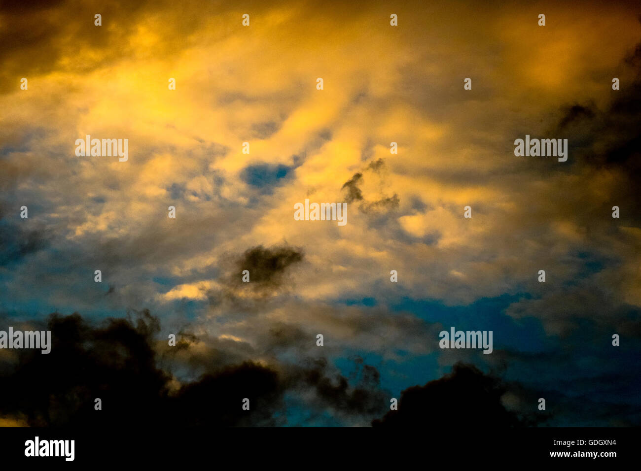 color effects storm sky with clouds in Thailand Stock Photo - Alamy