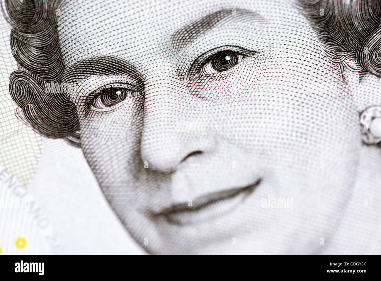 Pound banknote queen elizabeth ii hi-res stock photography and images ...