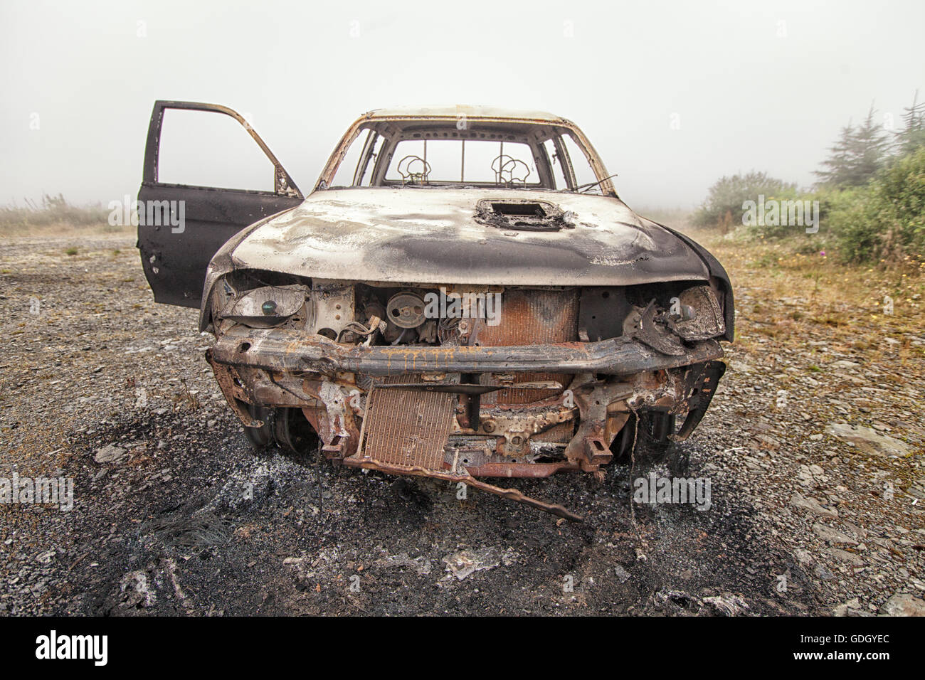 Burnt truck hi-res stock photography and images - Alamy