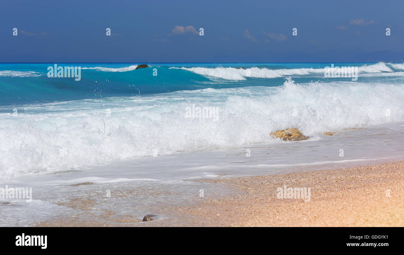 Seascape during daytime island on hi-res stock photography and images ...