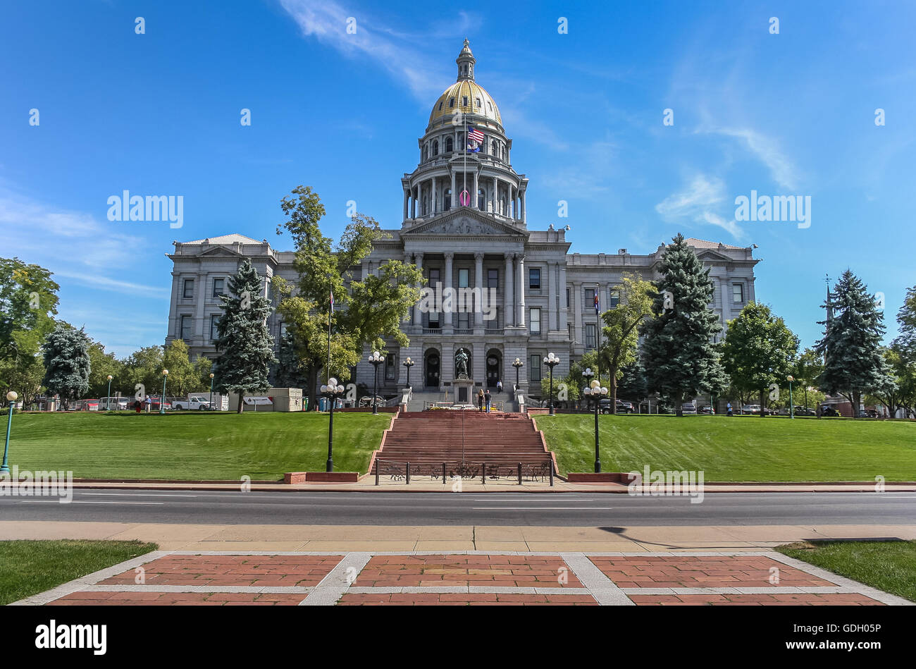 Colorado state capitol in the center of Denver, USA Stock Photo - Alamy