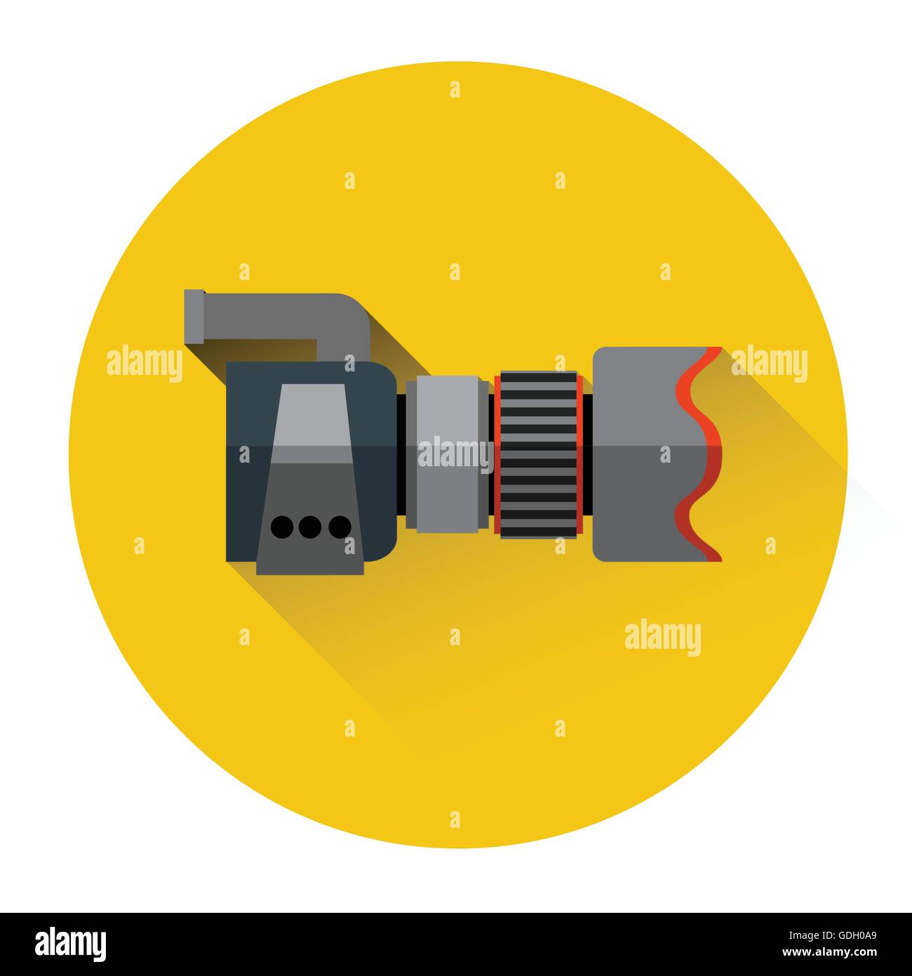 Professional Camera Icon Stock Vector Image & Art - Alamy