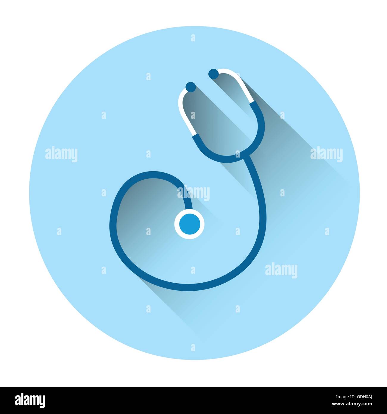 Stethoscope Medical Instrument Icon Stock Vector Image & Art - Alamy