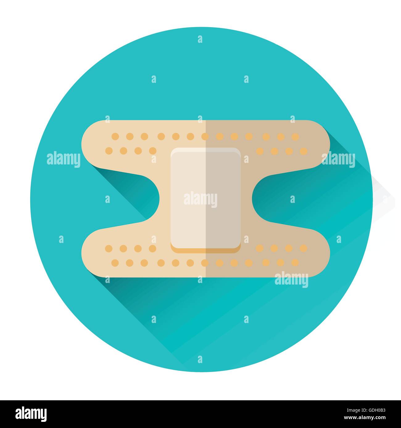 Medical Plaster Icon Stock Vector Image & Art - Alamy