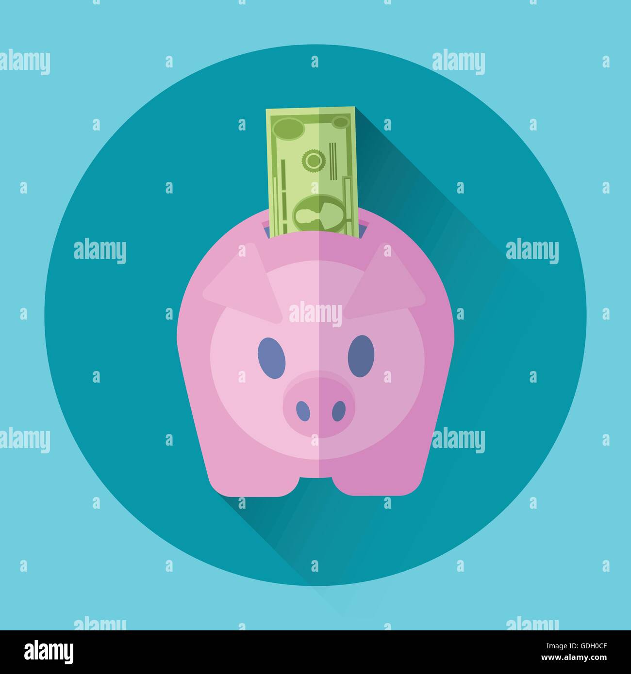 Green ping money box hi-res stock photography and images - Alamy