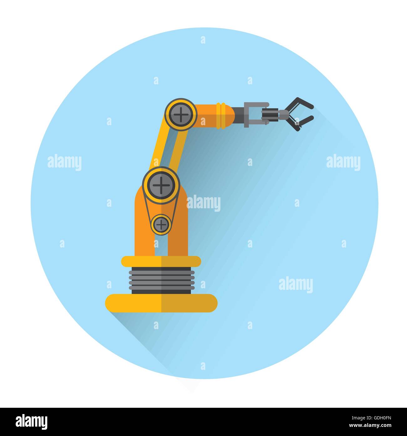 Modern Robot Hand Icon Stock Vector Image & Art - Alamy