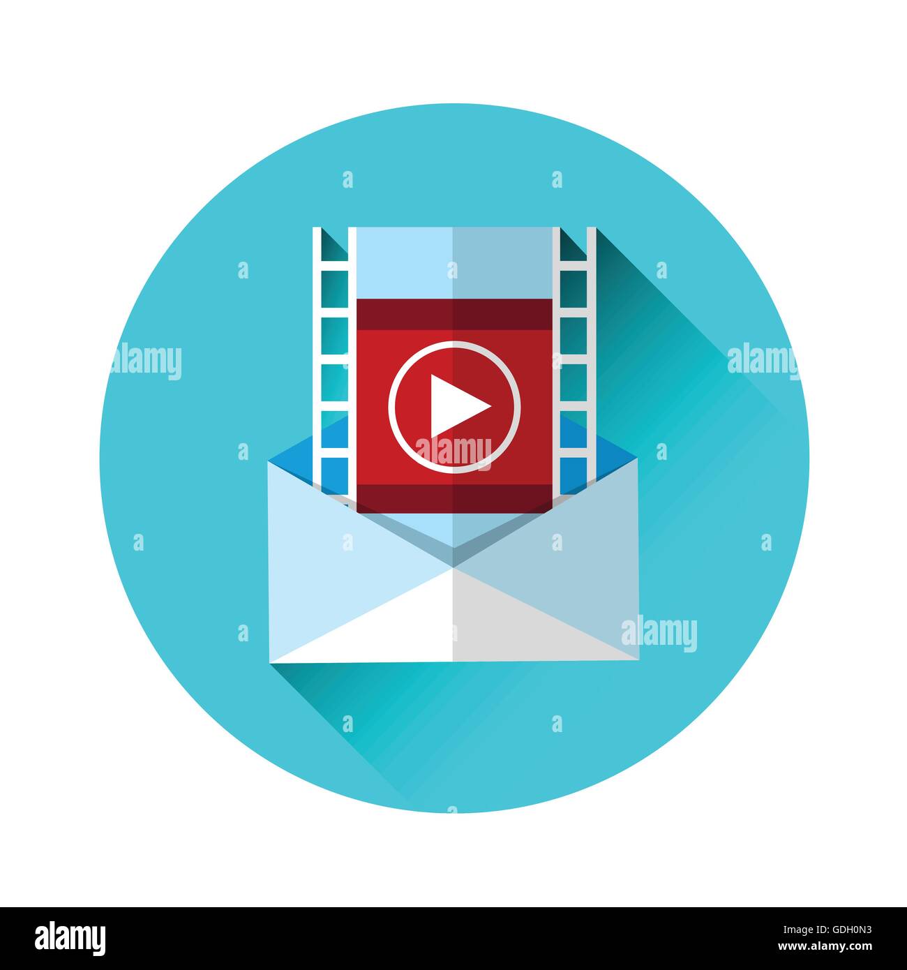 Film envelope Stock Vector Images - Alamy