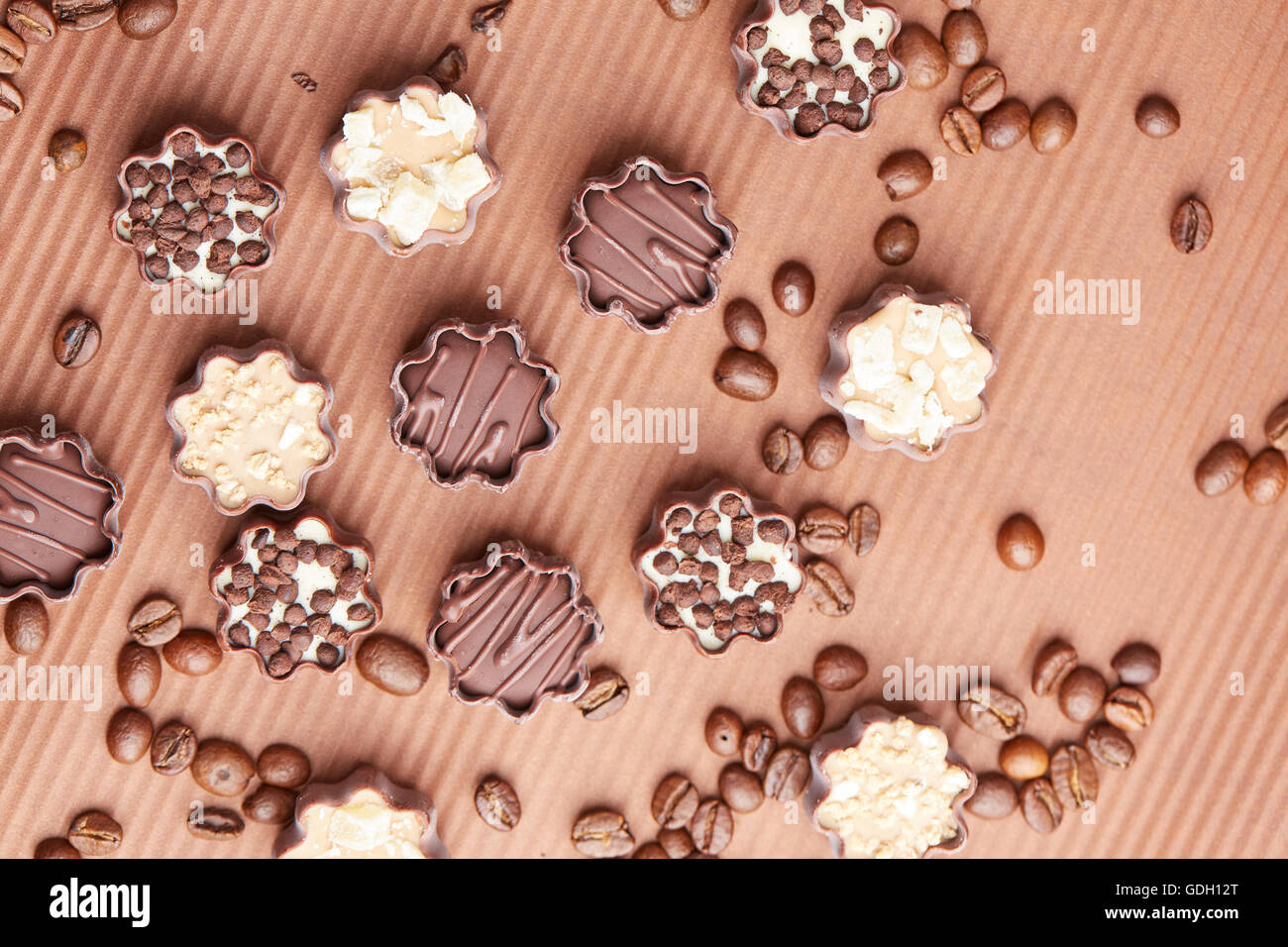 delicious chocolate candies Stock Photo - Alamy