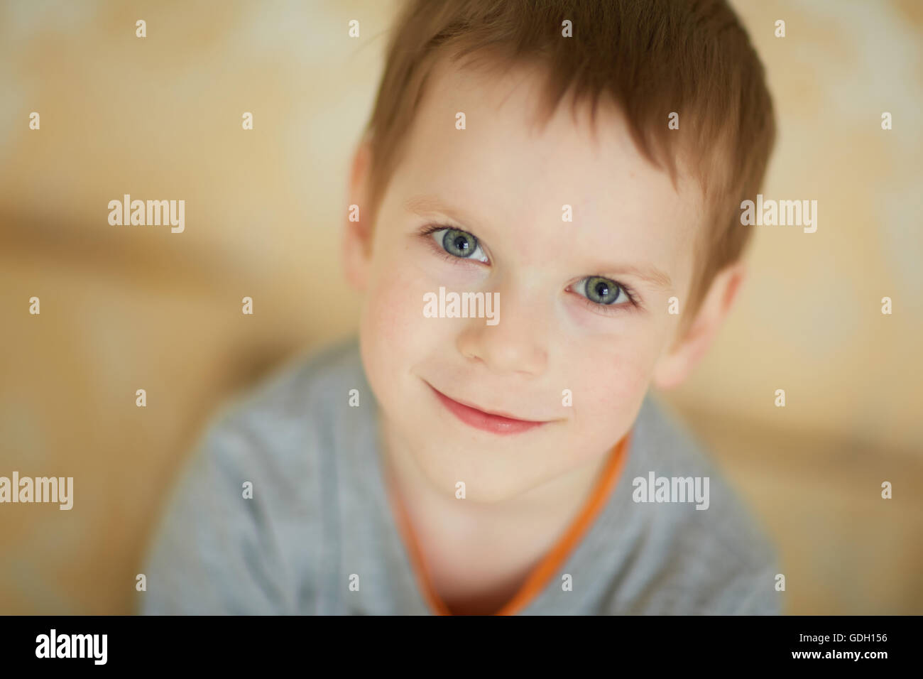 nice boy smiling Stock Photo - Alamy