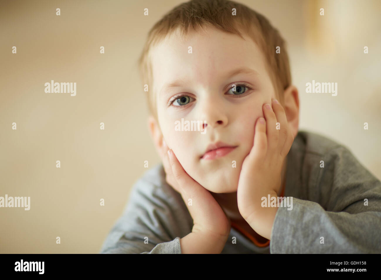 portrait of a boy Stock Photo - Alamy