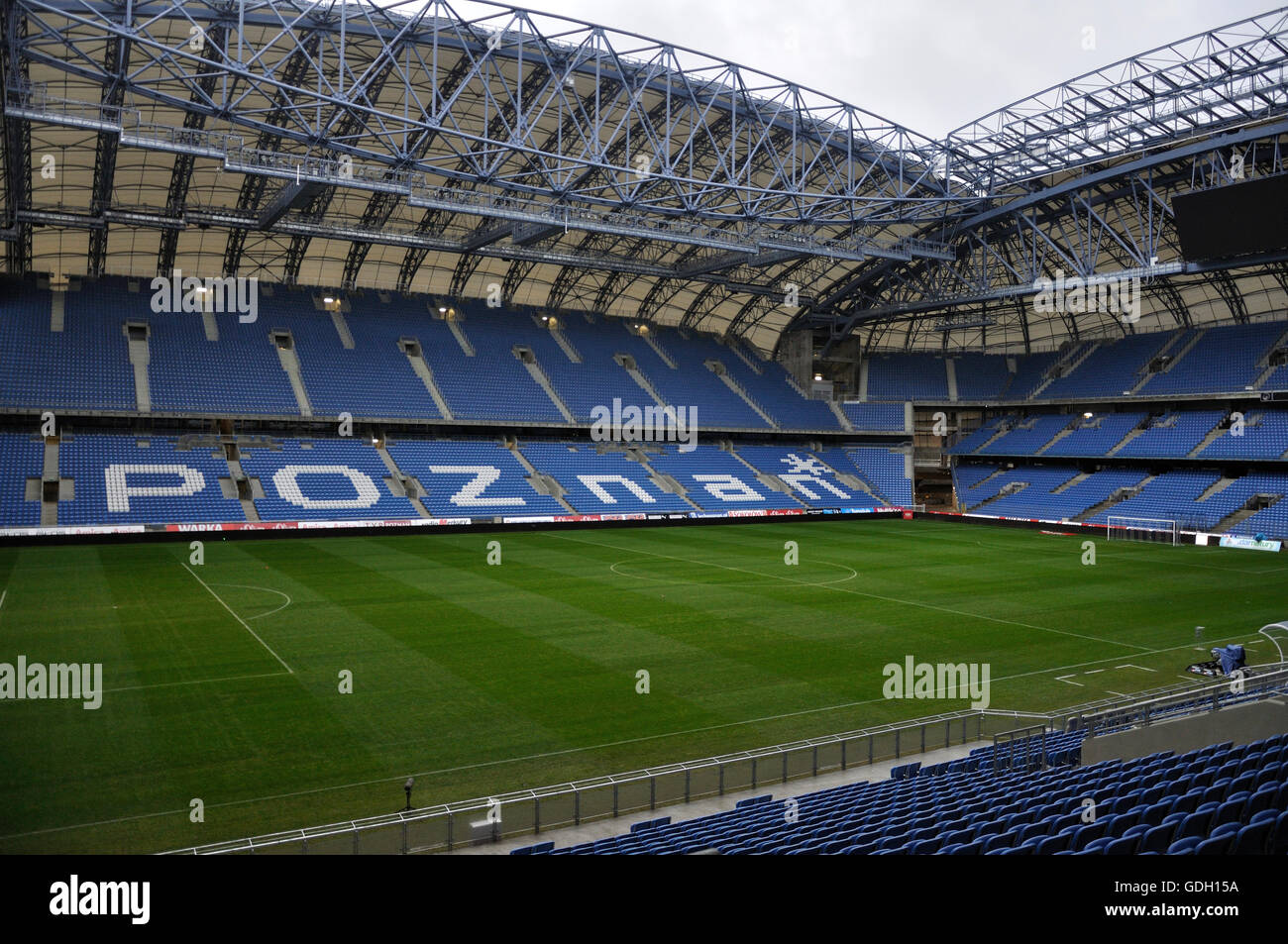 East stand view of the Municipal Stadium in Poznań Stock Photo - Alamy
