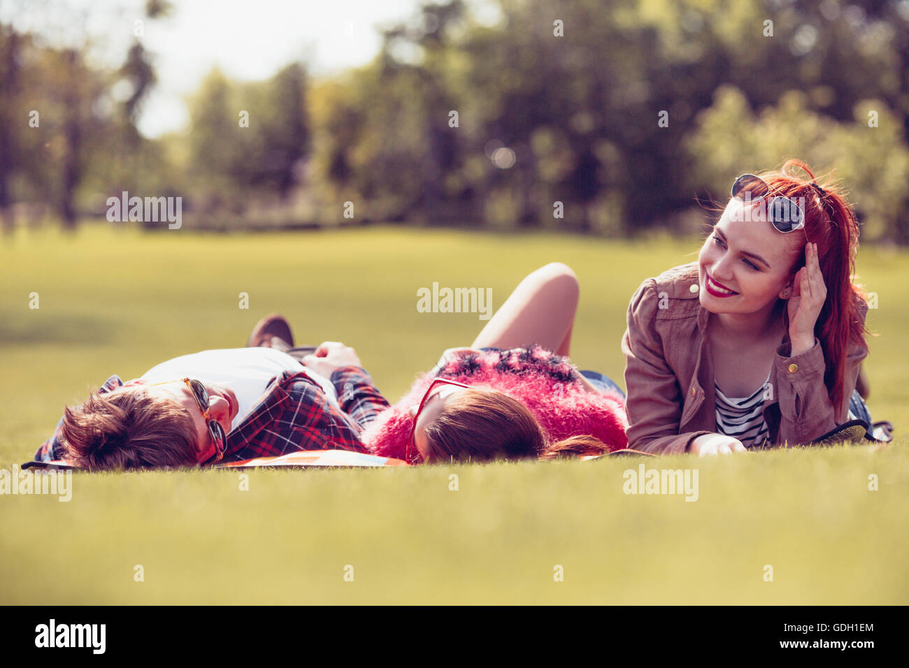 Together park hi-res stock photography and images - Alamy