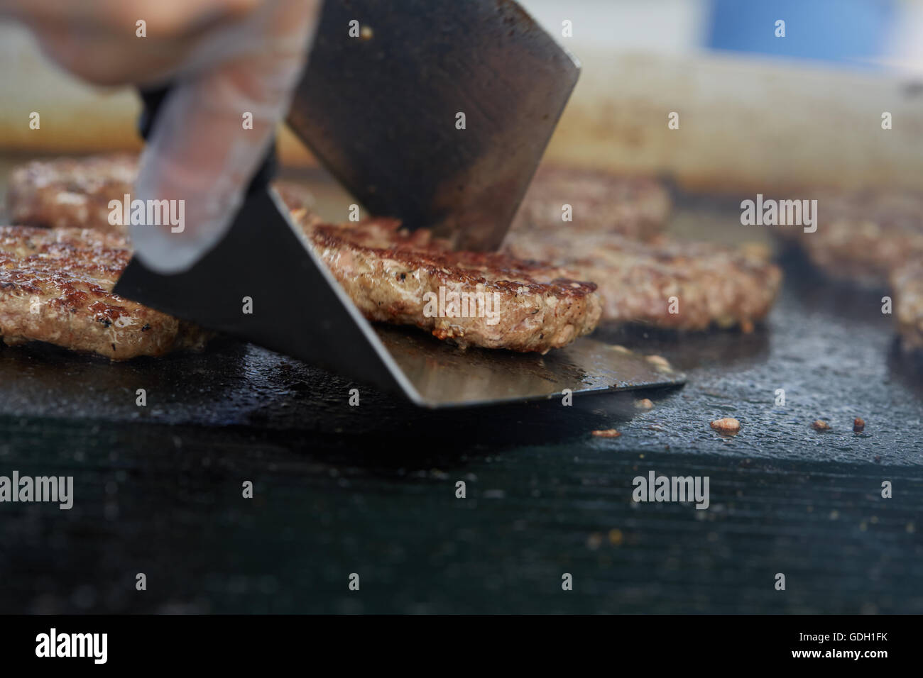 cooking cutlet BBQ Stock Photo - Alamy