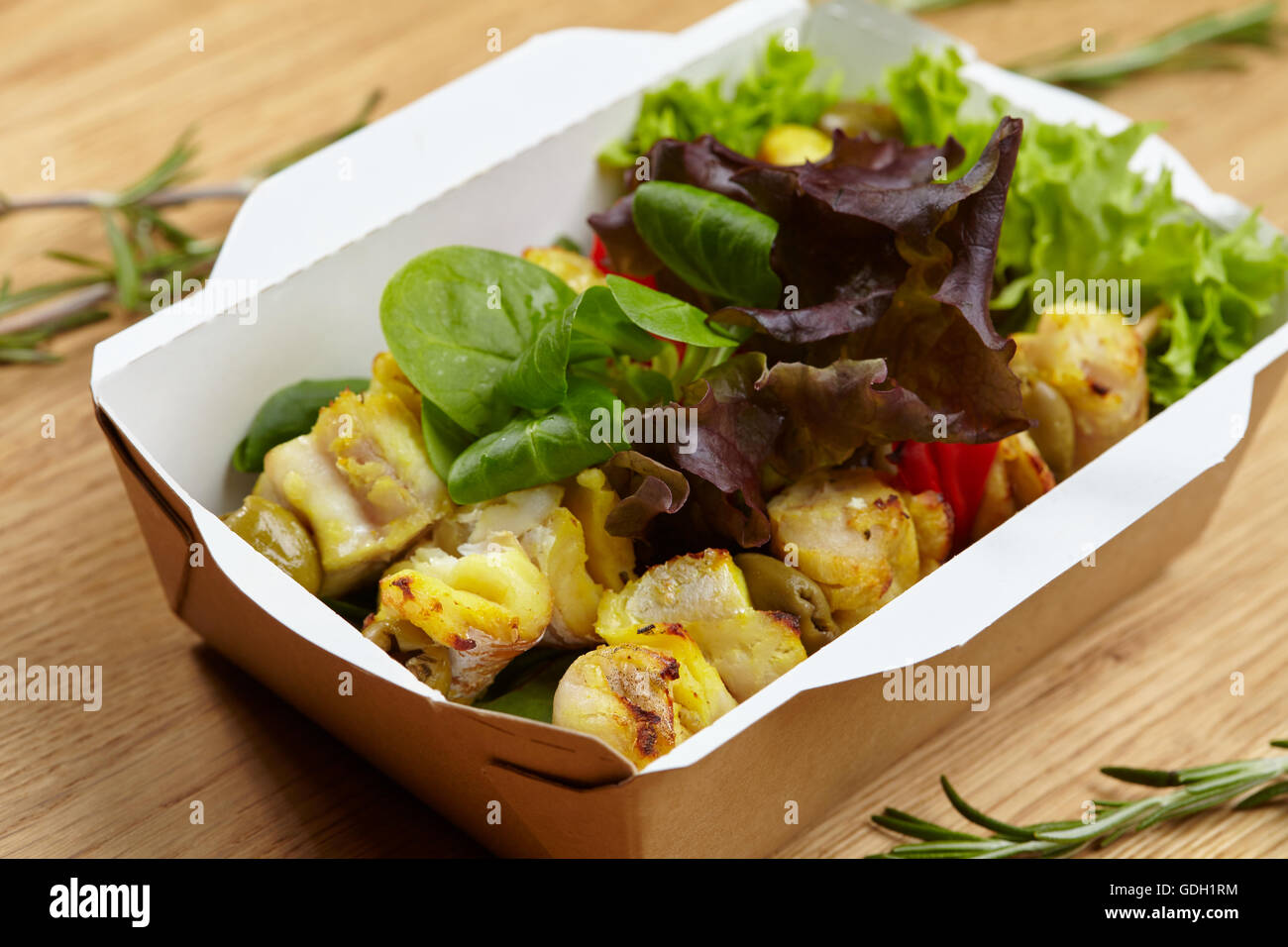 natural healthy food for breakfast fish with vegetables Stock Photo - Alamy