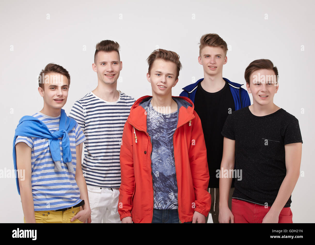 young men in tracksuits together Stock Photo - Alamy