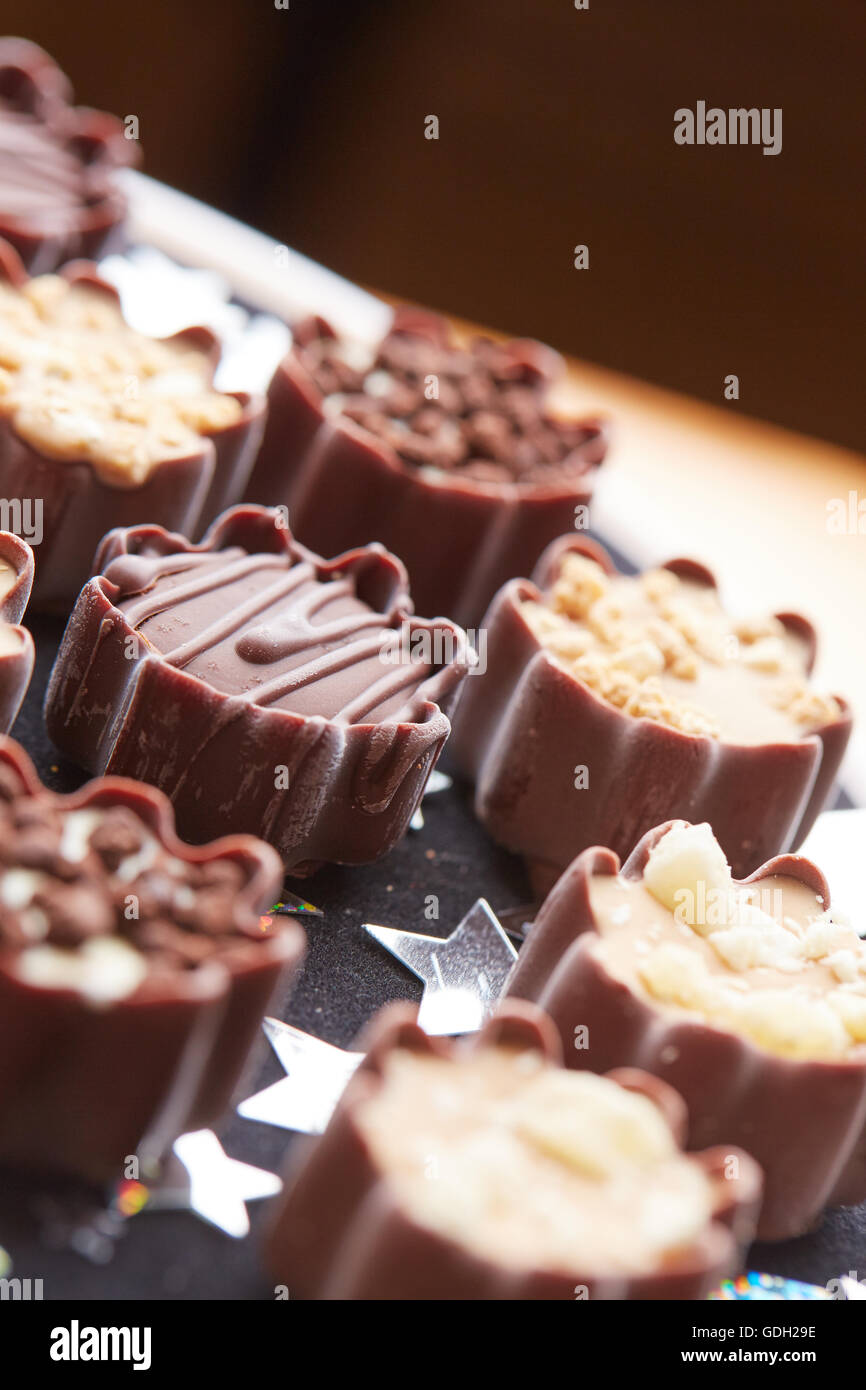 delicious chocolate candies Stock Photo - Alamy