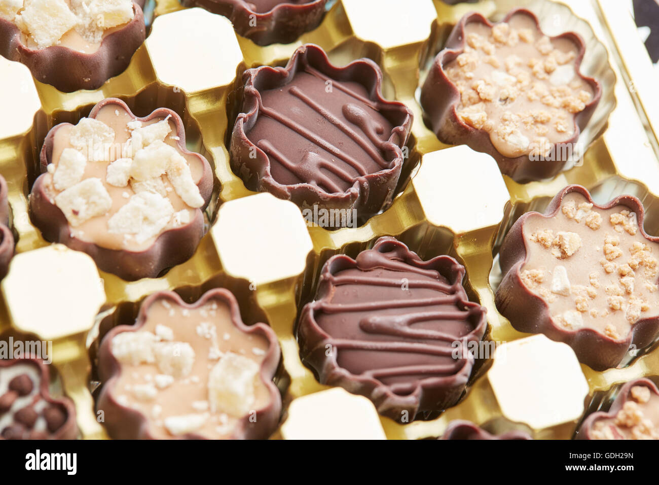 delicious chocolate candies Stock Photo - Alamy