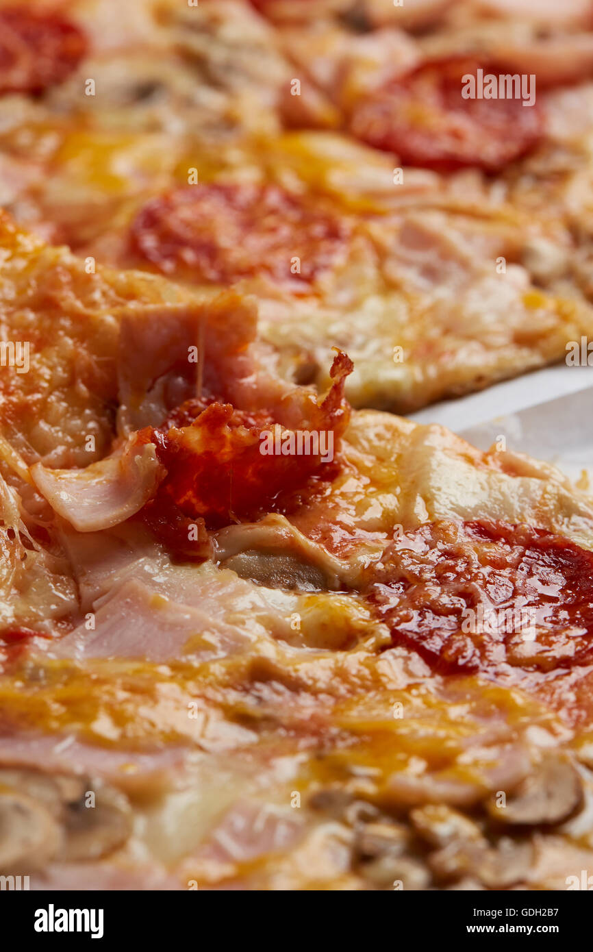 pizza close up Stock Photo - Alamy