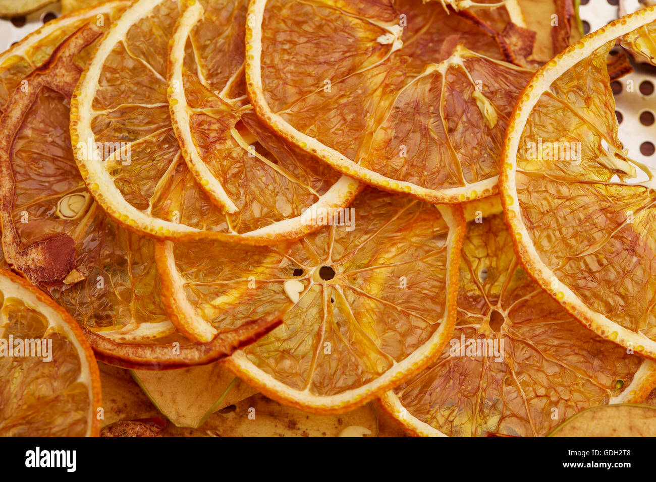 Chips of orange Stock Photo - Alamy