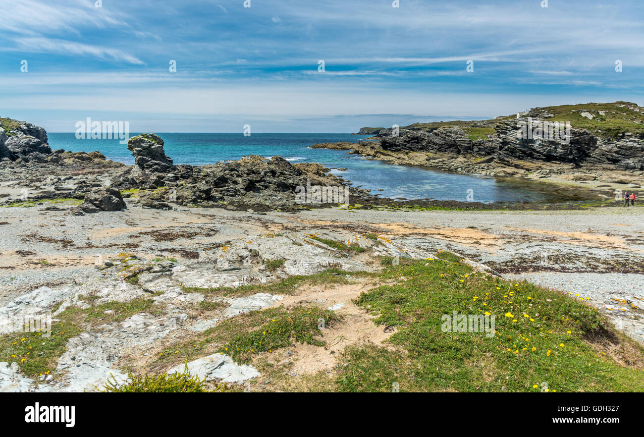 Trearddur bay village north wales hi-res stock photography and images ...