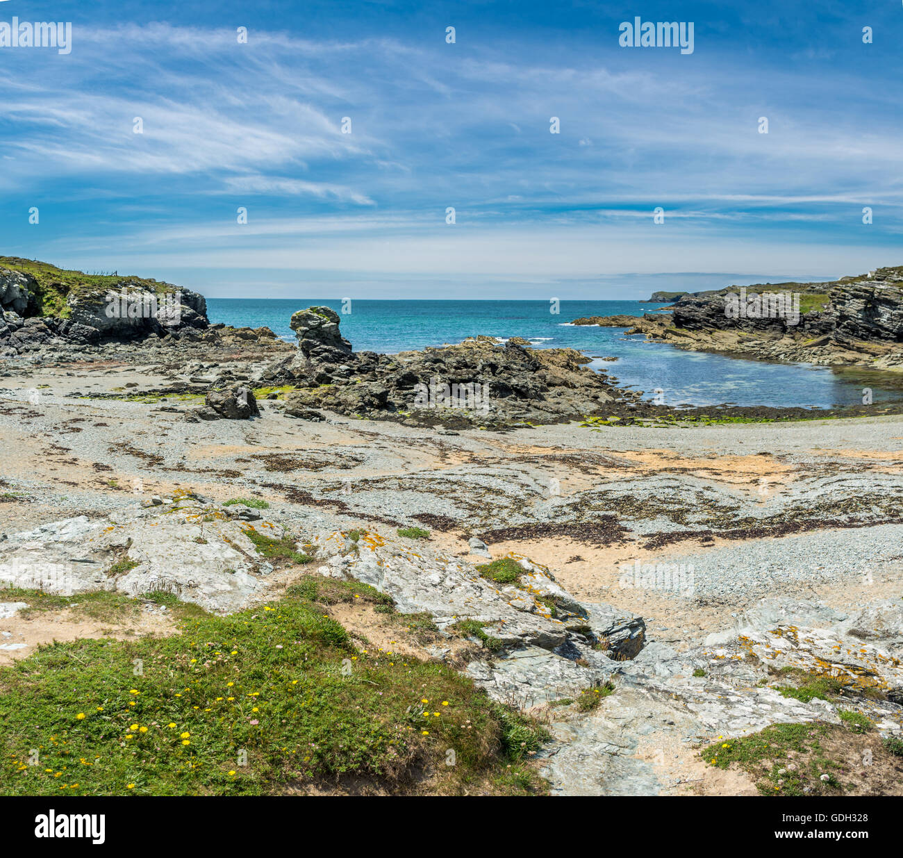 Trearddur bay village north wales hi-res stock photography and images ...