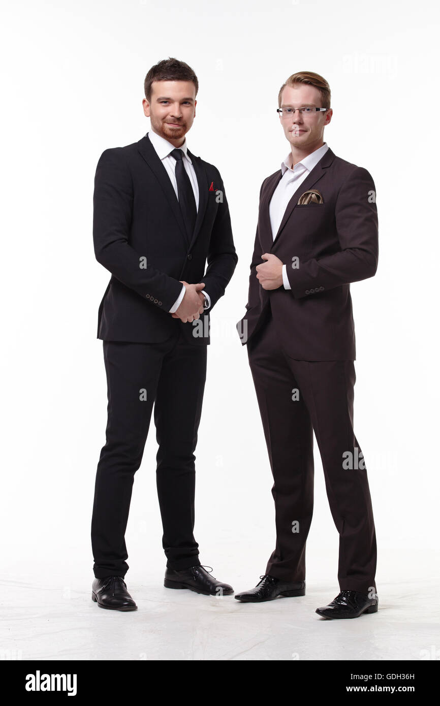 two businessmen in a meeting Stock Photo - Alamy