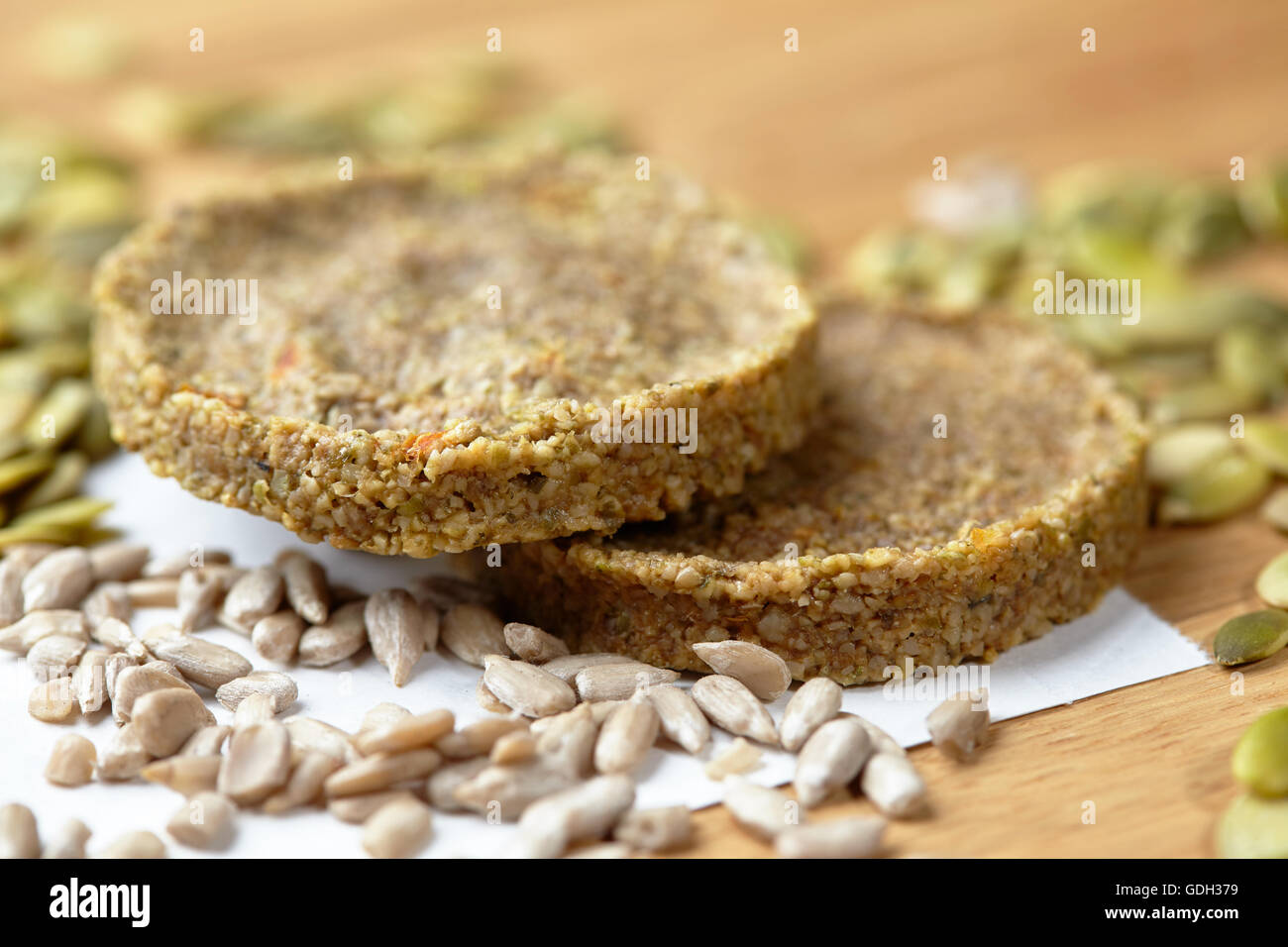 healthy eating granola, seeds Stock Photo - Alamy