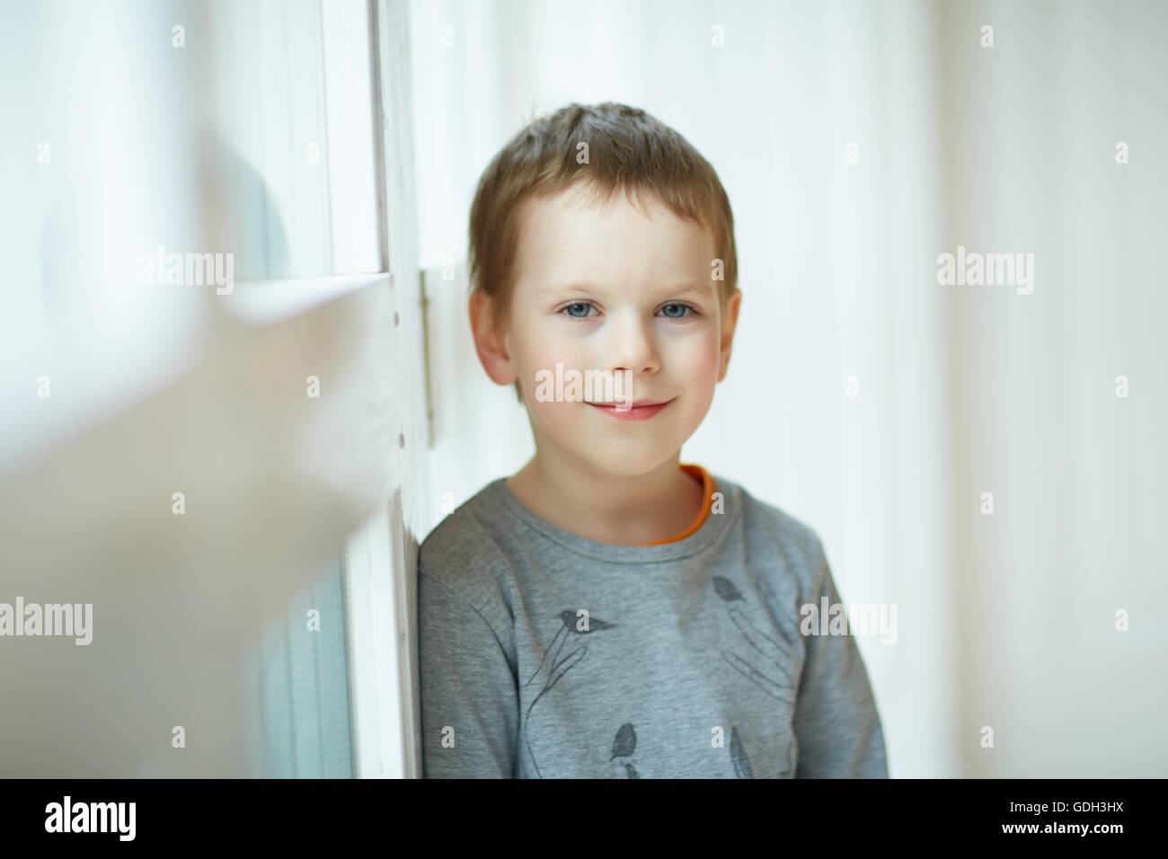 nice boy smiling Stock Photo - Alamy