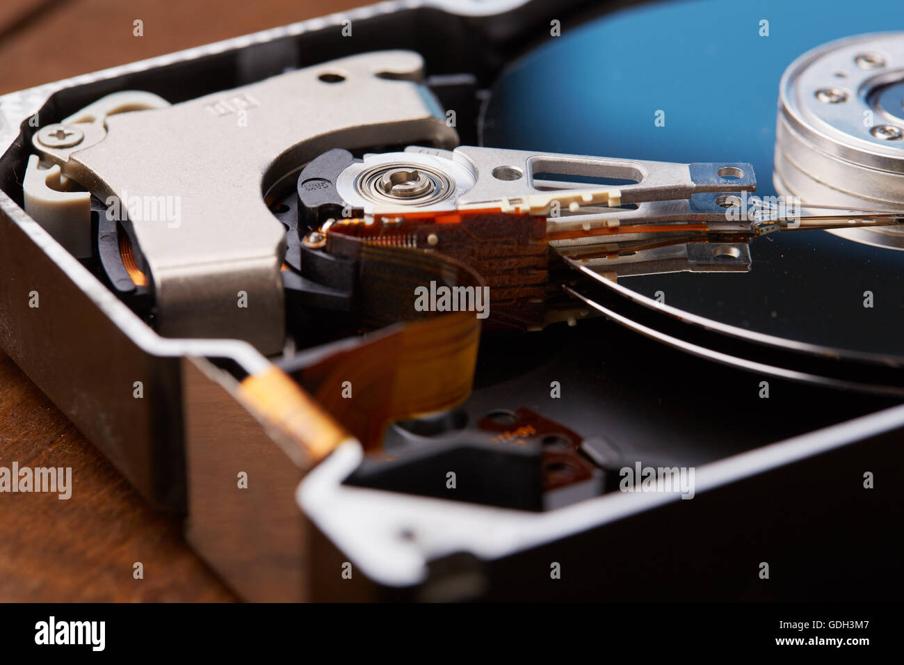 hard disk closeup Stock Photo - Alamy