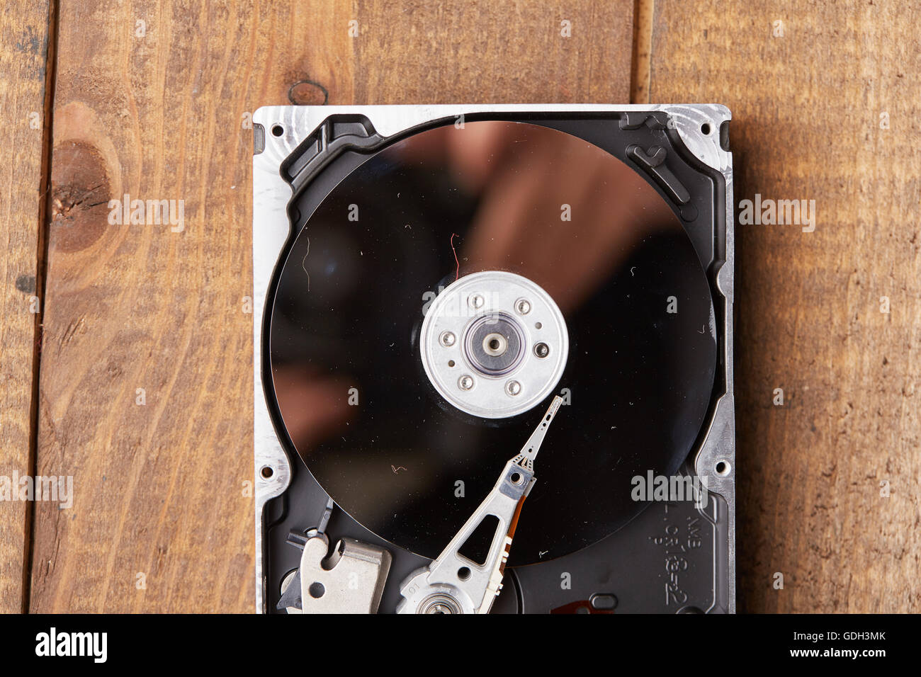 hard disk closeup Stock Photo - Alamy