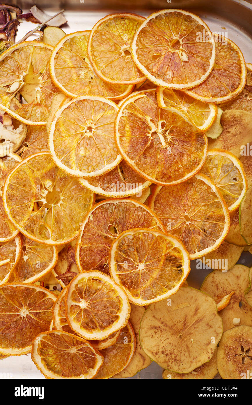 Chips of orange Stock Photo - Alamy