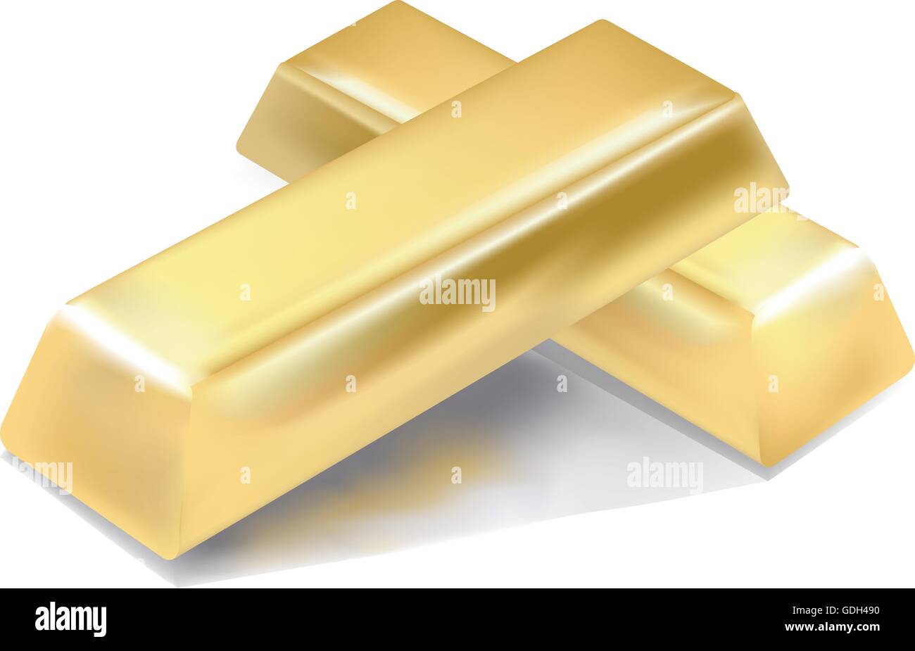 Gold bars vault Stock Vector Images - Alamy