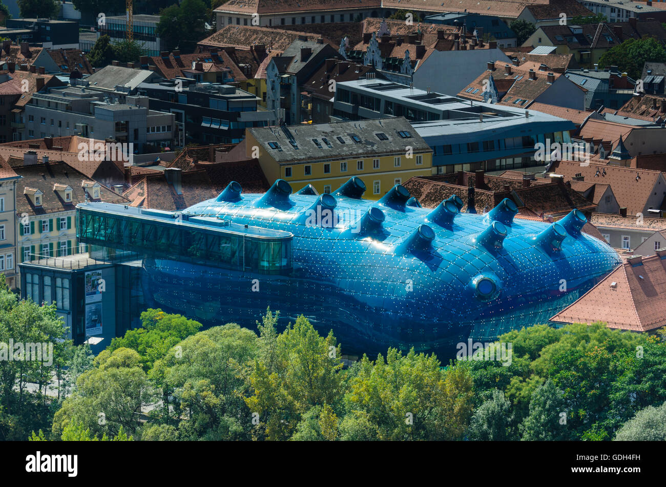 Graz: Kunsthaus, Graz Art Museum, Austria, Steiermark, Styria, Region ...