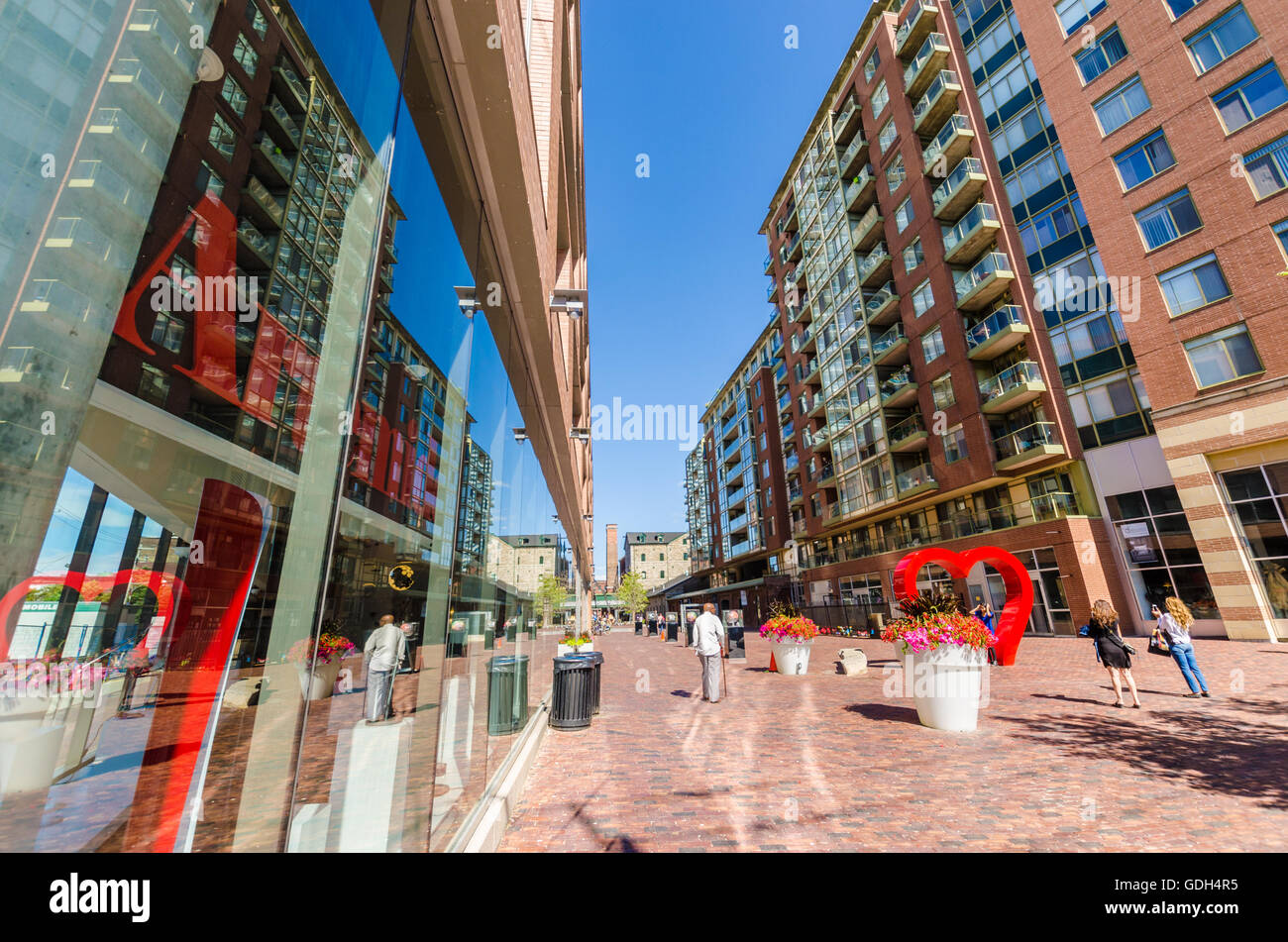 Distillery district heart hi-res stock photography and images - Alamy