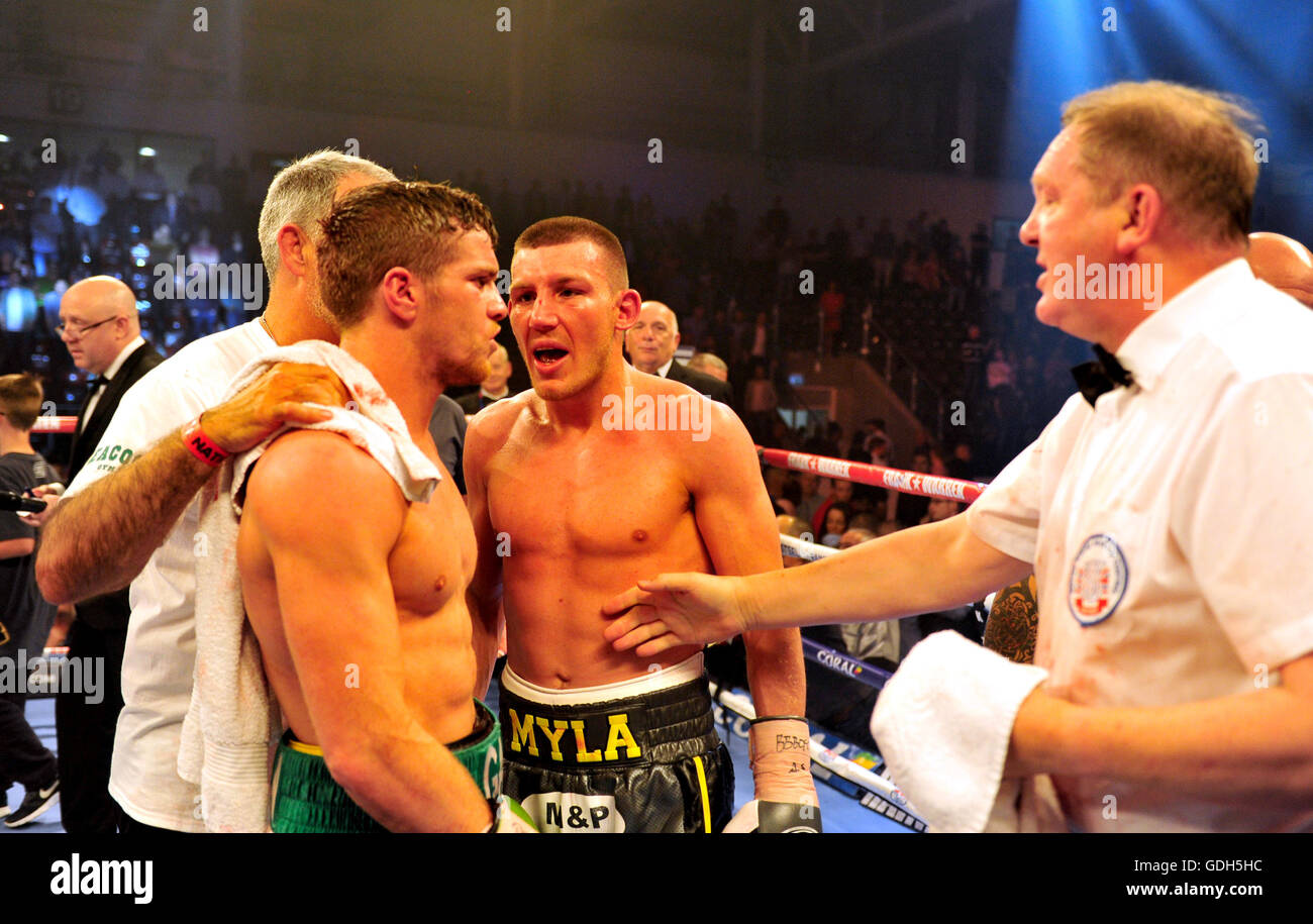 Gary corcoran exchange words after hi-res stock photography and images ...