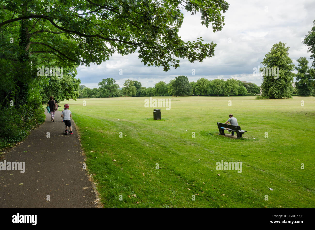 A view of Prospect Park in Reading, Berkshire Stock Photo - Alamy