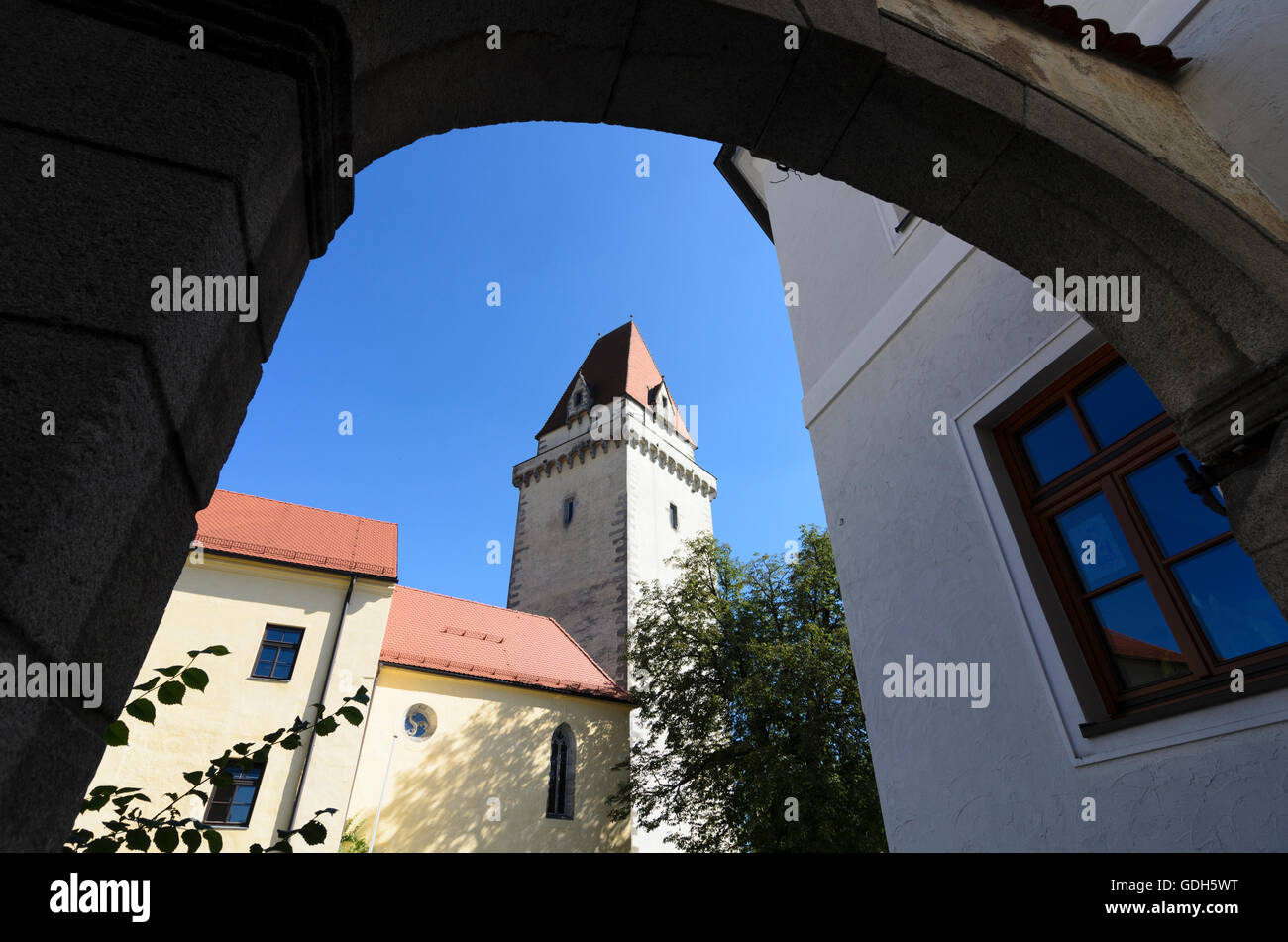 Freistadt: Castle with keep, Austria, Oberösterreich, Upper Austria ...